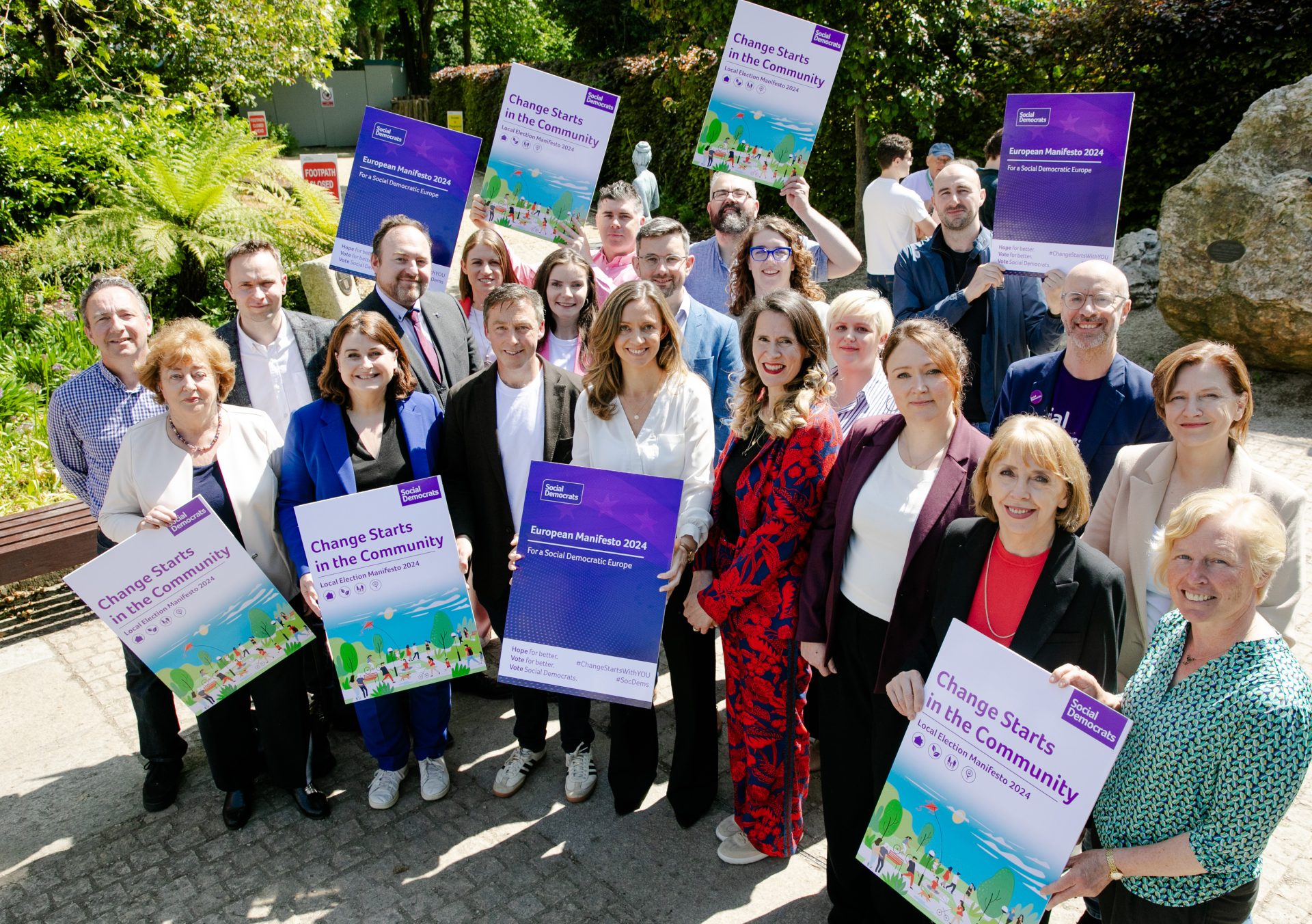 Soc Dems launch Local and European Election campaigns - Social Democrats